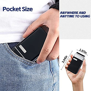 Electric Shavers Foil for Men Portable Pocket Size Men's Electric Shaver Small Electric Razor for Mens Face Electric Cordless Rechargeable Beard Shaver Wet Dry Double Shaver by WOSVAS