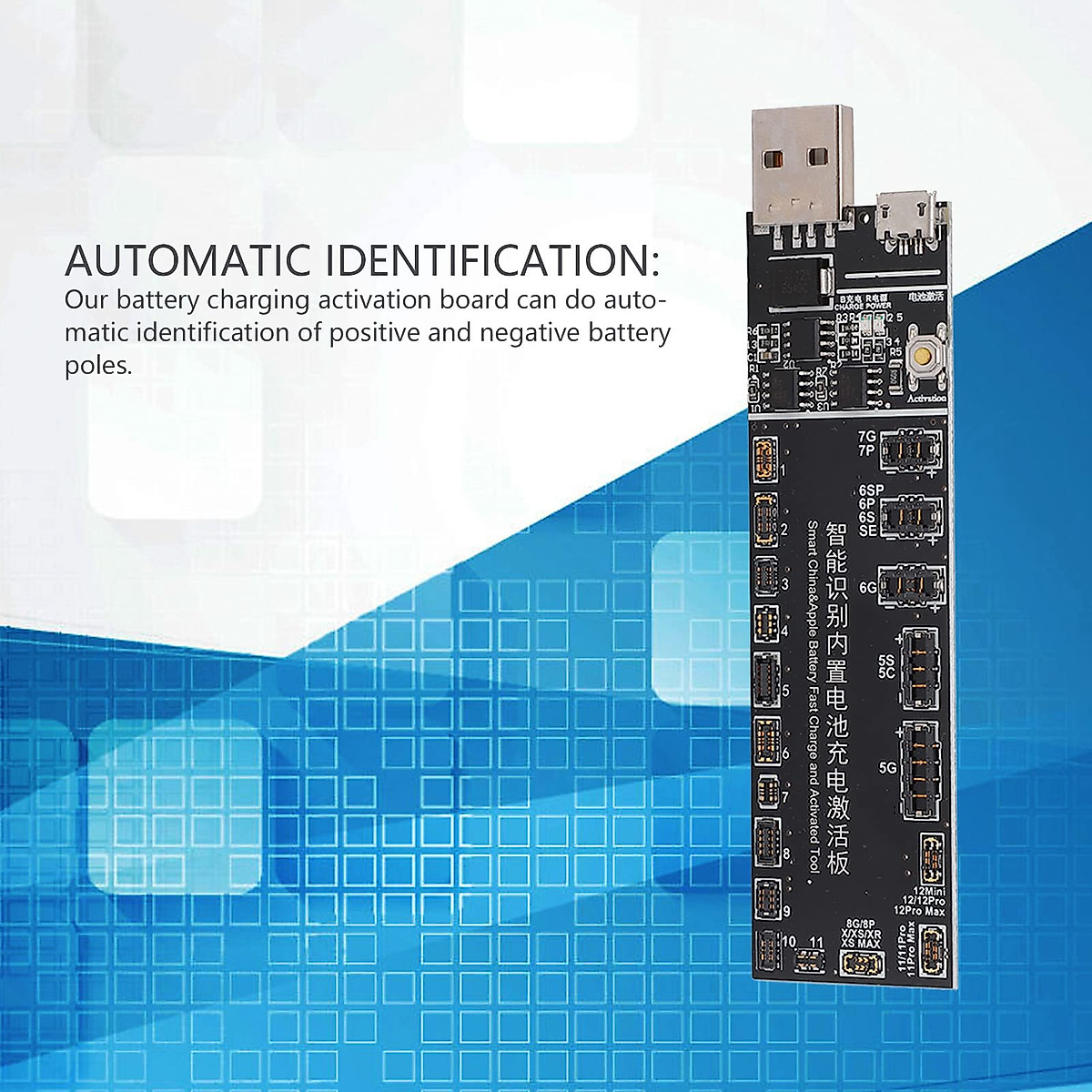 Battery Activation Board, Battery Charging Activation Board Accurate Shop Maintenance Portable Circuit Board