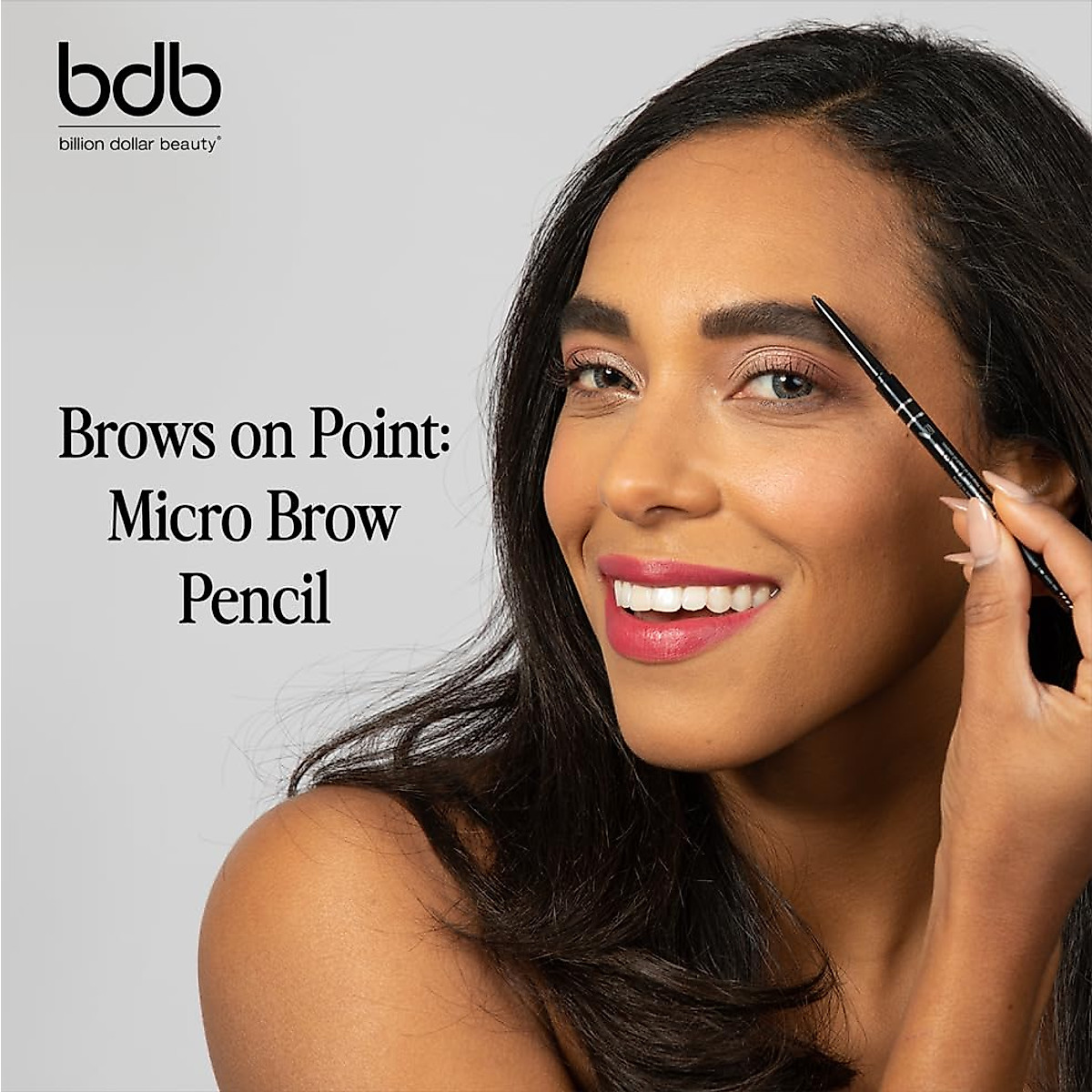 Billion Dollar Brows Brows On Point Micro Brow Pencil - Taupe