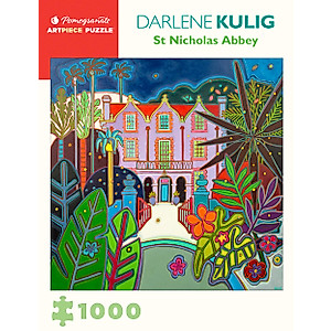 Darlene Kulig: St Nicholas Abbey 1000-Piece Jigsaw Puzzle (Pomegranate) 25" x 25"