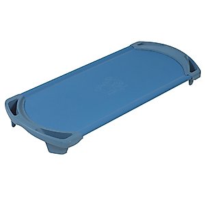Angeles AFB5730OB Space Line Single Cot, Standard, 55" Height, 22" Length, 5" Width, Blue