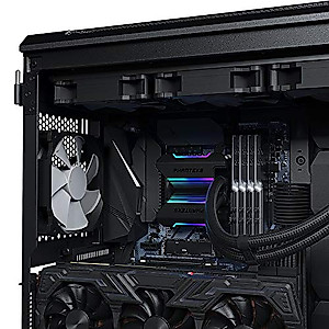 Phanteks (P-GO360MP_DBK01) Glacier One 360MP D-RGB AIO Liquid CPU Cooler, Infinity Mirror Pump Cap Design, 3x Silent 120mm MP PWM Fans, Black