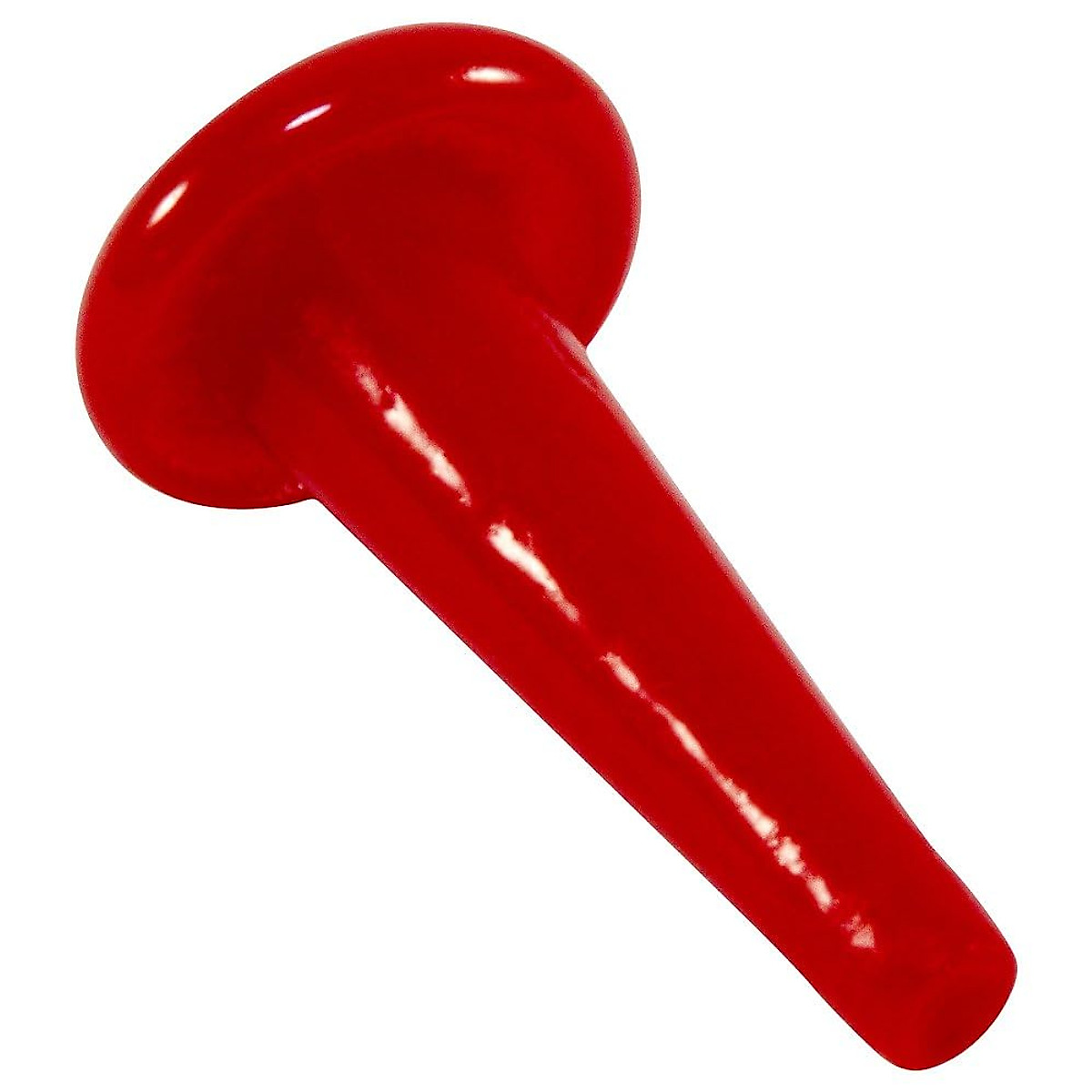 Caplugs TP-4 – TP Series – Tapered Vinyl Plugs, 1000 Pack, Min Hole Diameter 0.07" x Max Hole Diameter 0.15" x Length 0.50", Vinyl, Red, Flexible, Small Hole Plugs (99191866)