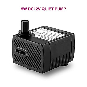 JEBAOJECOD Smart Aquarium Auto Top off Water Refiller System,Water Replenisher Water Level Controller for Fish Tank(Jebato-150) Black