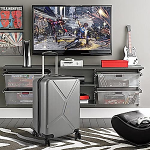 SARLAR Carrying Case Compatible with Playstation 5 Standard and Digital Editions, PS5 Hard Suitcase Travel and Storage for Console/Controllers/Monitor/Games/Headset/Charging Station/Base/Cables and All Accessories