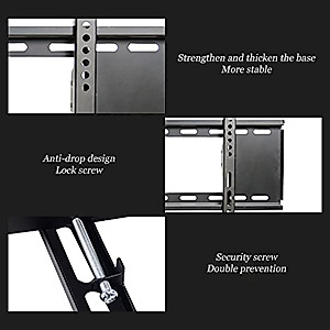 TV Hanger Wall Mount Bracket Home TV Bracket Suitable for 32~70in TV Baking Paint Process