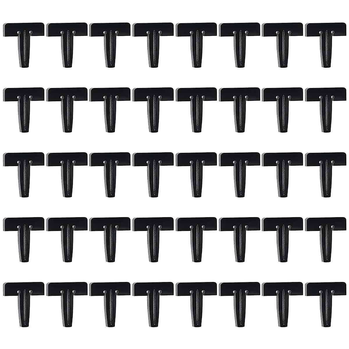 BENECREAT 40Pcs Acrylic Honeycomb Tray Pins, 0.86x0.96inch Laser Engraving Crumb Tray Pins Hold Down Pins with Laser Cutter and Engraver Machine for Accessories Compatible