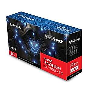 Sapphire 11322-01-40G Nitro+ AMD Radeon RX 7900 XTX Vapor-X Gaming Graphics Card with 24GB GDDR6, AMD RDNA 3
