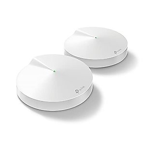 TP-Link Deco Mesh WiFi System(Deco M5) –Up to 3,800 sq. ft. Whole Home Coverage and 60+ Devices, WiFi Router/Extender Replacement, Parental Controls, 2-pack