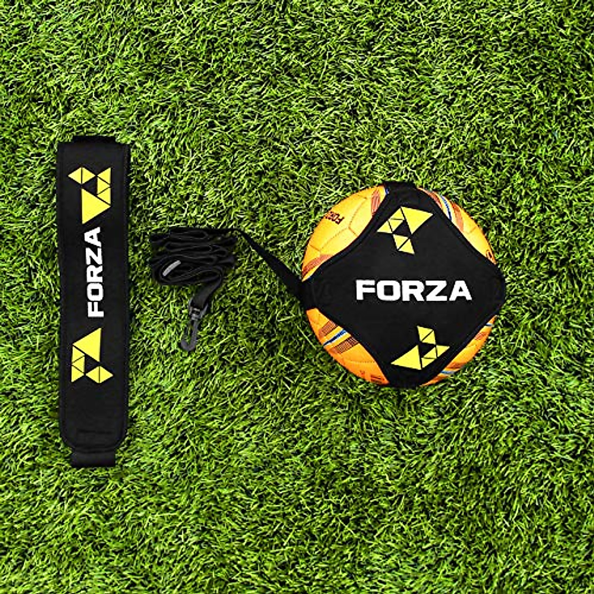FORZA Solo Soccer Ball Kick Trainer | Premium Individual Soccer Training Kit (Trainer Only)