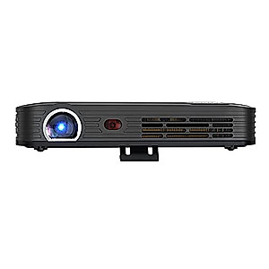 Viinice Projector Home HD Smart 4K Home Theater Mobile Phone Same Screen Office Business Projector Lumen 3000 4K Laser Projector with WiFi and Bluetooth