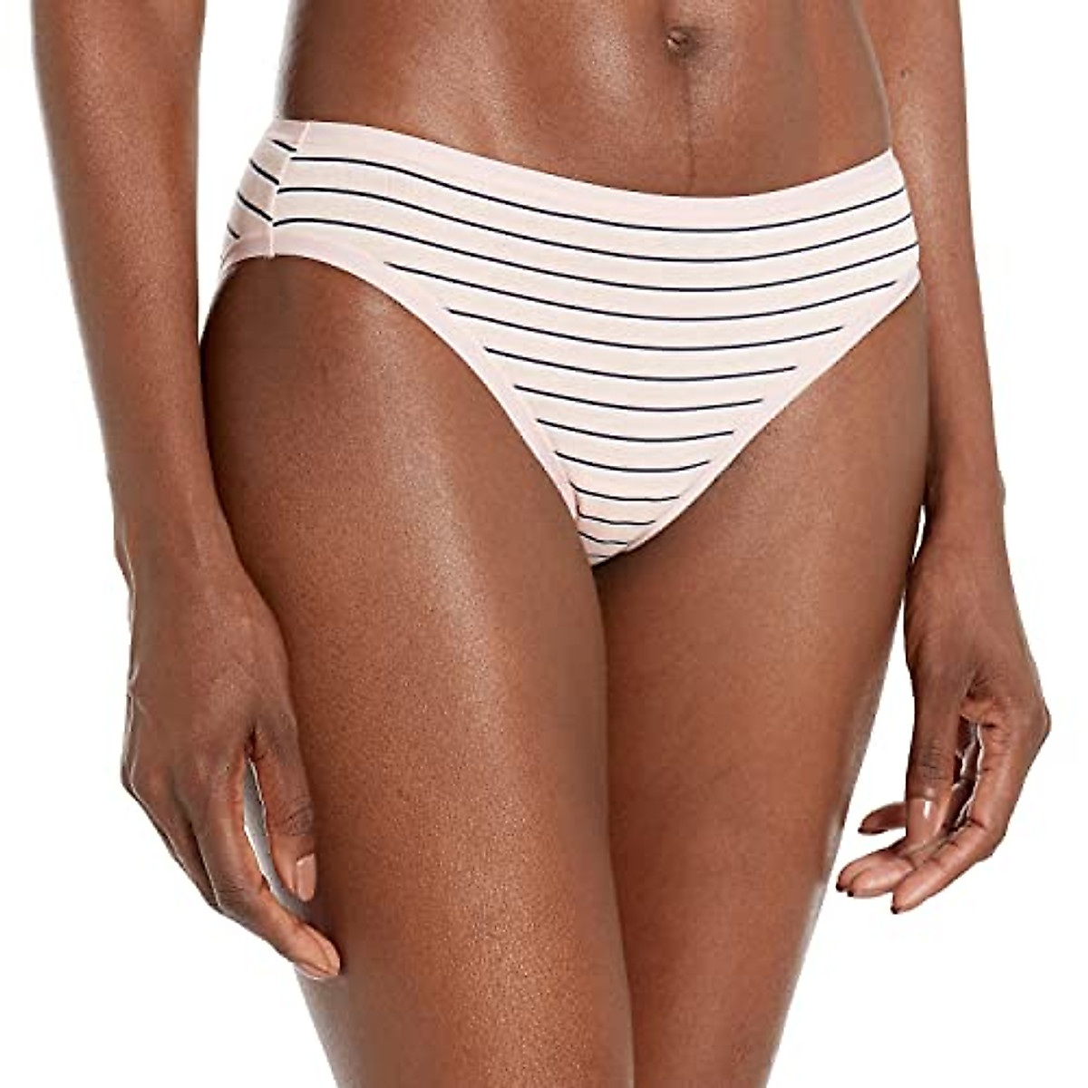 Amazon Essentials Women's Cotton Bikini Brief Underwear (Available in Plus Size), Pack of 6, Stars and Dots, Large