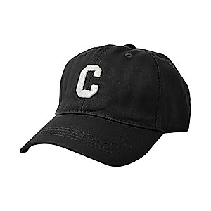 Fashion Baby Baseball Cap Children's Cap Spring and Autumn Boy's Cap Girl's Visor Sunscreen Baby Hat (Black, One Size)