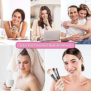 BREYLEE Rose Eye Mask– 60 Pcs - Puffy Eyes and Dark Circles Treatments – Look Younger and Reduce Wrinkles and Fine Lines Undereye, Improve and Firm eye Skin - Pure Natural Material Extraction