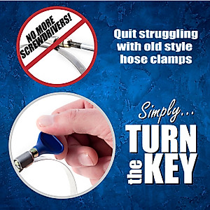 4" x 10' PVC Dust Collection Hose Made in USA with 4 Thumbscrew Clamps, Puncture Resistant PVC Dust Collection Hose, Carbon Steel Wire, Flexible Clear PVC Fume Collection Hose for Dust Collectors