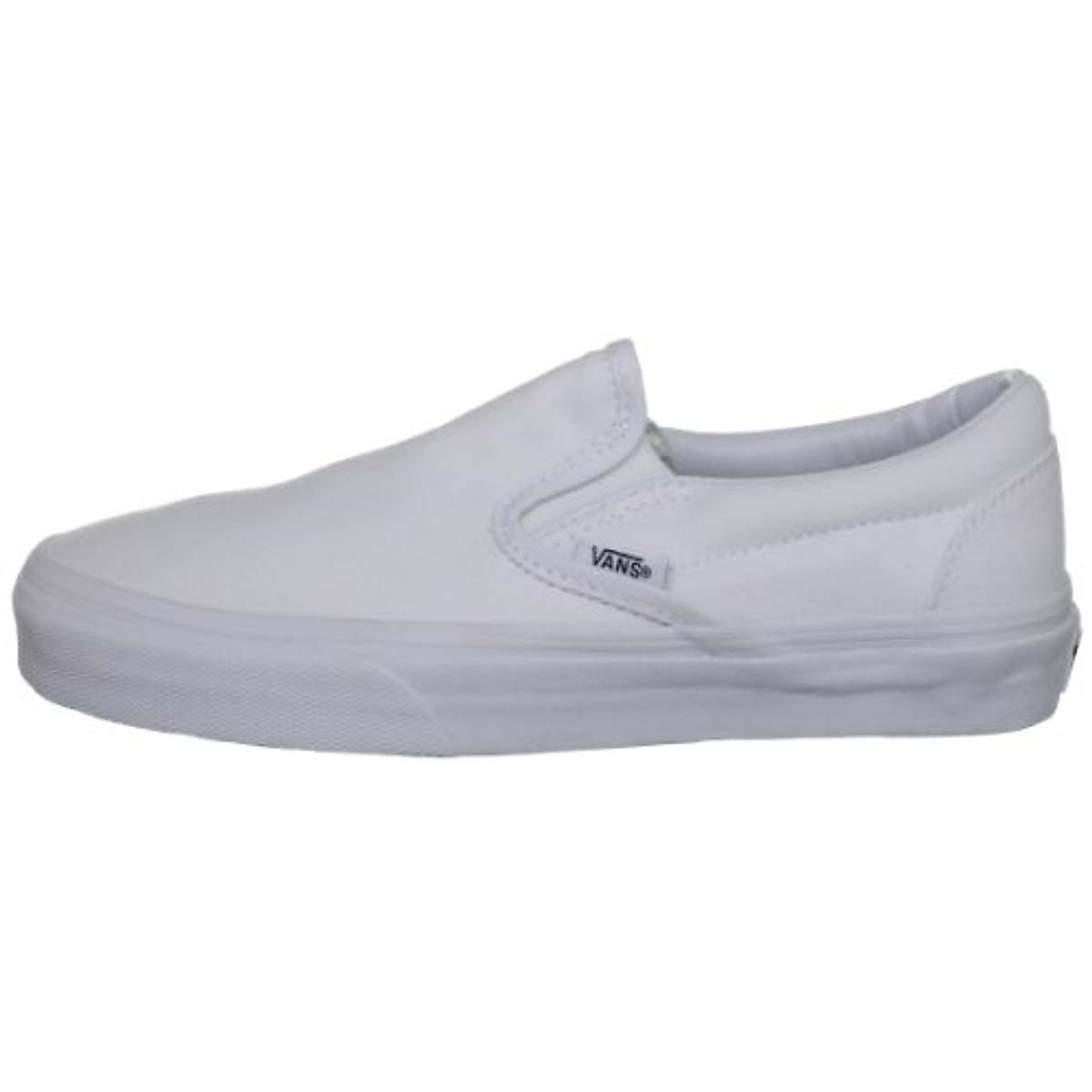 Vans Men's Low Top Trainers, White Shoe White Sole, Womens 10