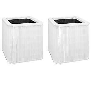 Lhari 2-Pack Blue Air 211+ Replacement Filter Compatible with Blueair Blue Pure 211+ Air Purifier