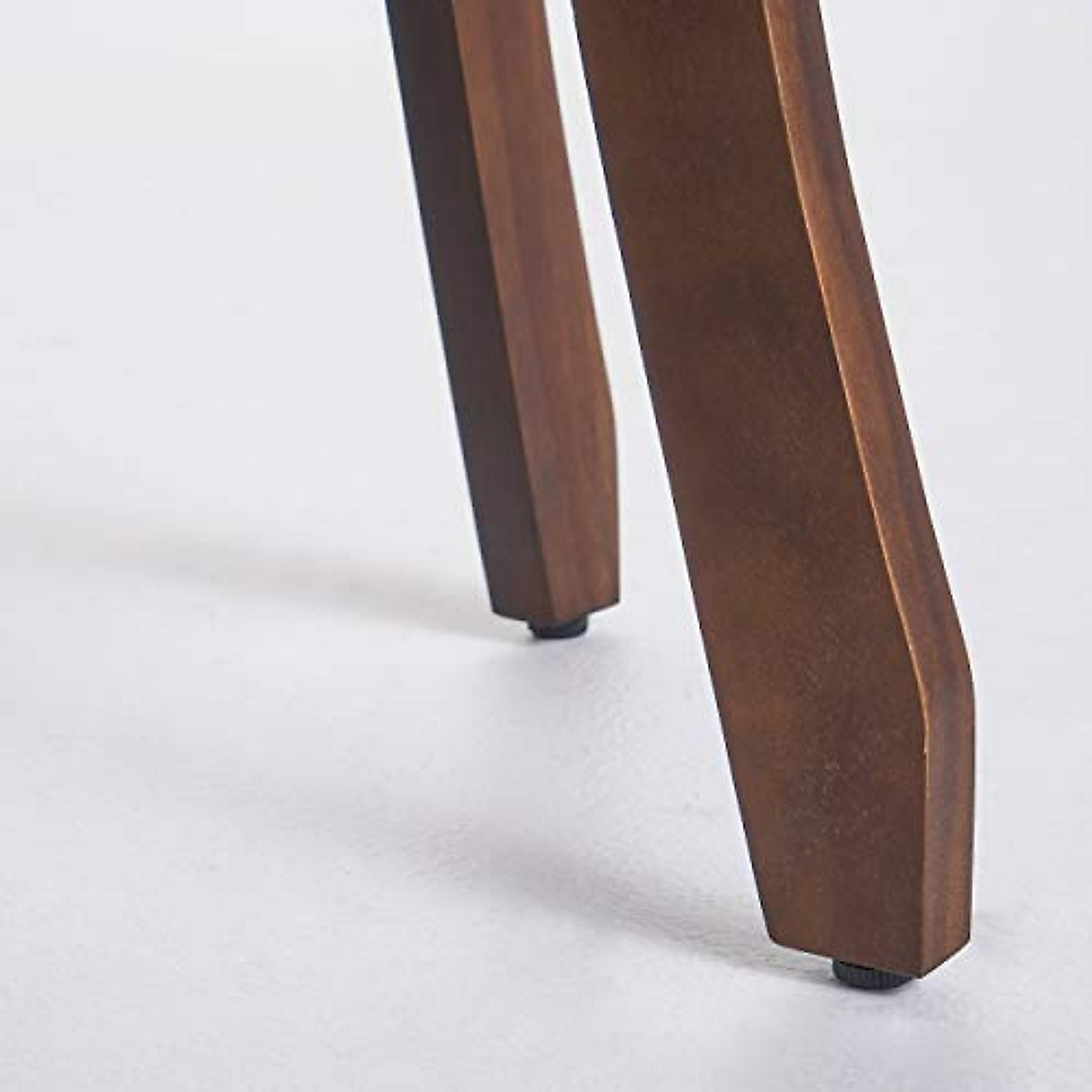 Christopher Knight Home Pike Outdoor Acacia Wood Barstools, 2-Pcs Set, Dark Brown Finish