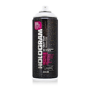 Montana Cans Montana Effect 400 ml Hologram Glitter Color, Clear Spray Paint