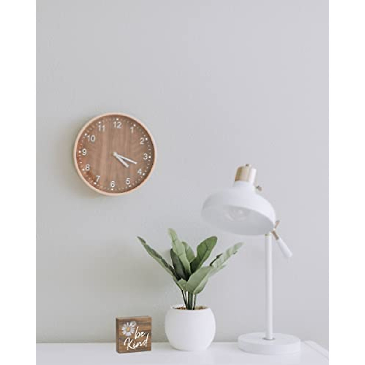 'Be Kind' Inspirational Wood Grain Mini Block Sign, 3.5"