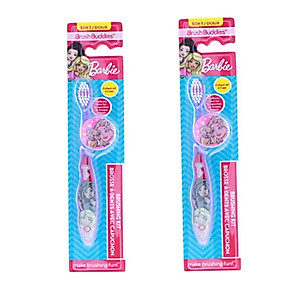Brush Buddies Barbie Toothbrush with Cap | Pack of 1