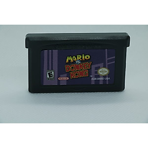 Gba Games Mario vs Donkey Kong Gameboy Advance Game Cartridge for Gba / Gameboy Advance SP / Original Nintendo Ds and Ds Lite (Reproduction)