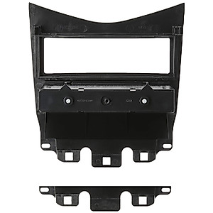 Scosche HA1573B Compatible with 2003-07 Honda Accord DIN w/Pocket Dash Kit Black; Lower Dash Kit Black