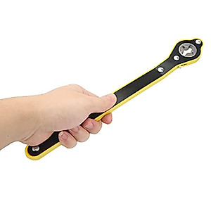 Pair 13.4in Ratchet Set, 2T Load Bearing, Positive and Negative Reversing Knob Designdrive Ratchet Handle Suitable for Small Cars Such As Cars, Suvs, and Trucks(Cars Below 2T)