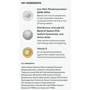 InstaGlow Self-Tanner, Self Tanning Gel, Bronzing Gel, Tanning Gel, Sun-kissed Tanner