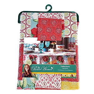 The Pioneer Woman Patchwork Tablecloth 70 Inches Round