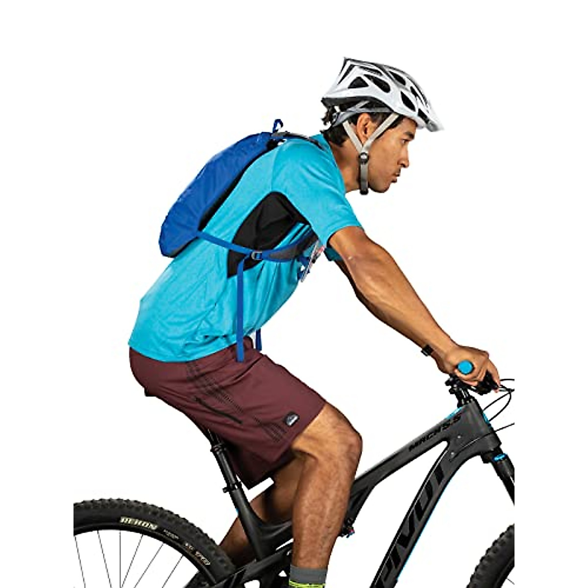 Osprey Katari 1.5L Men's Biking Backpack with Hydraulics Reservoir, Cobalt Blue