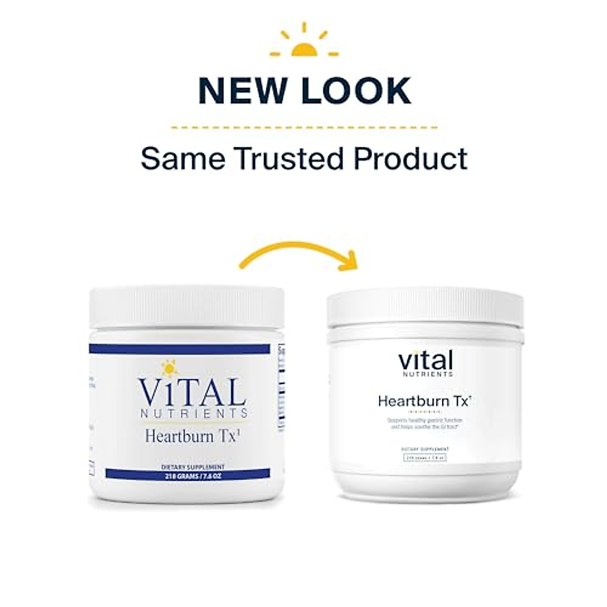 Vital Nutrients Heartburn Tx | Supplement Helps Decrease Occasional Heartburn and Indigestion | with Glycine, Glutamine and Licorice Root | Vegetarian | Gluten, Dairy and Soy Free | 50 Servings