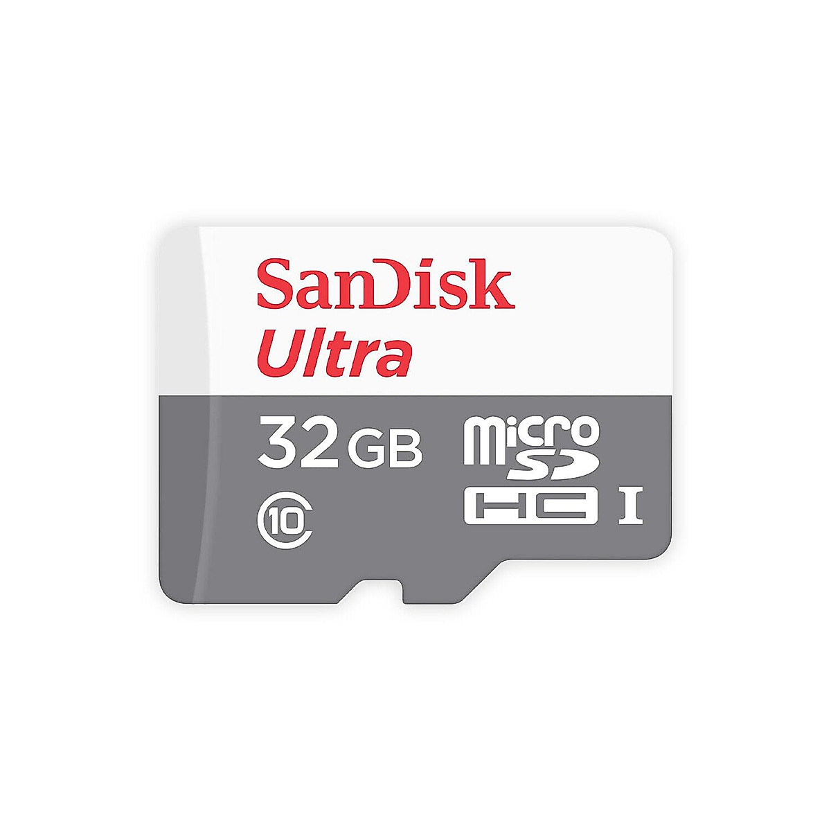SanDisk Ultra 32GB MicroSDHC Class 10 UHS Memory Card Speed Up To 30MB/s With Adapter - SDSDQUA-032G-U46A [Old Version]
