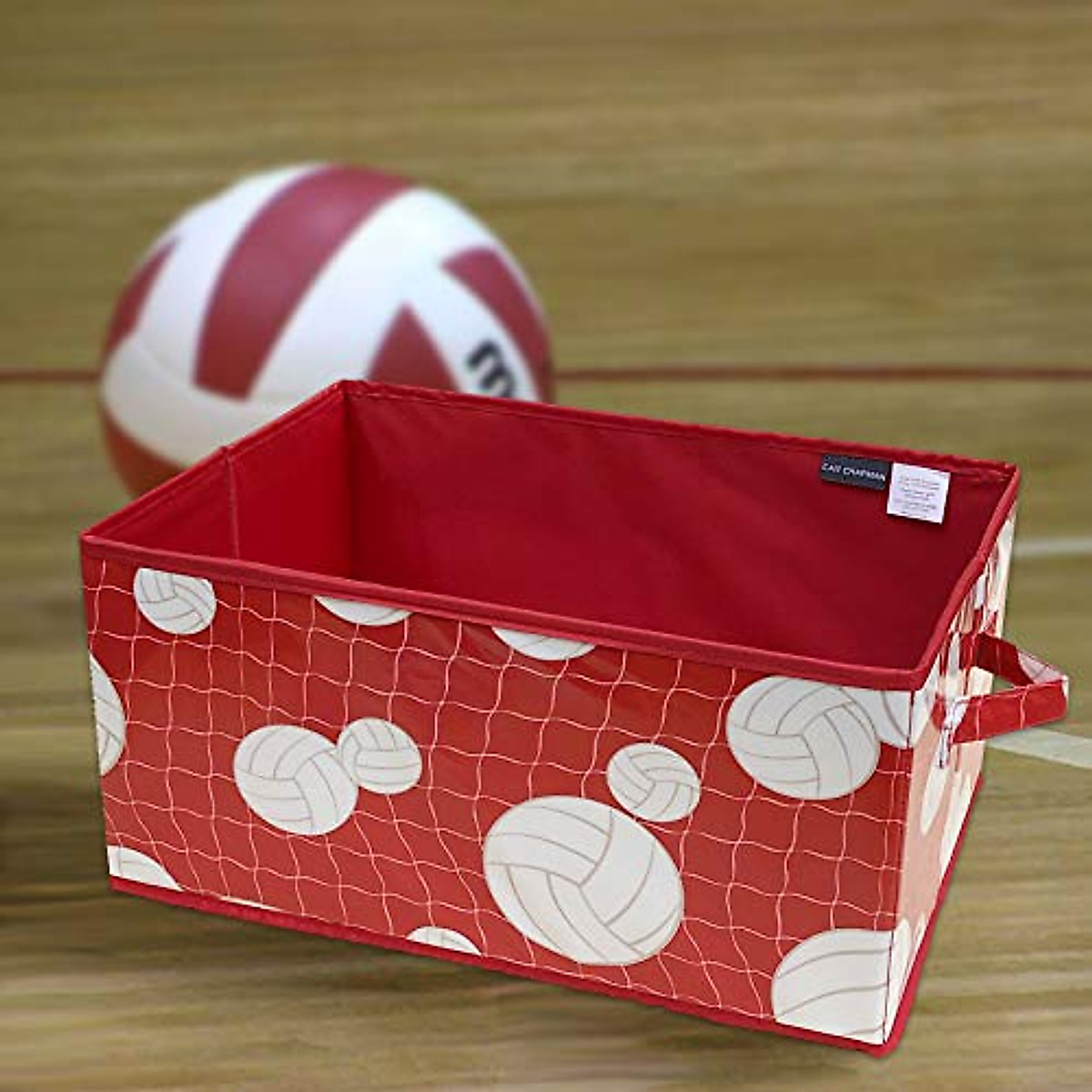Passion for Volleyball Collection 17"x12"x8" Storage Bin