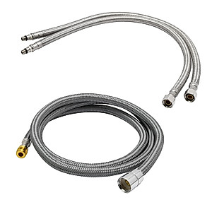 SWISS+TECH ST111002WE Kitchen Faucet with Pull-Out Sprayer – Solid Brass Kitchen Faucet, Chrome Plated Finish (Single Pack)