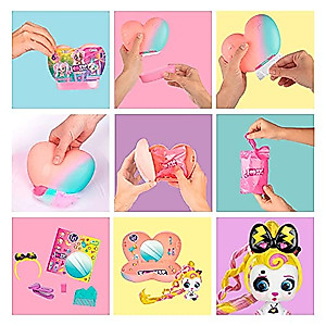 IMC Toys VIP Pets Mini Fans Color Boost S2 2-Pack - Includes 6+ Surprise Accessories| Kids Age 3+