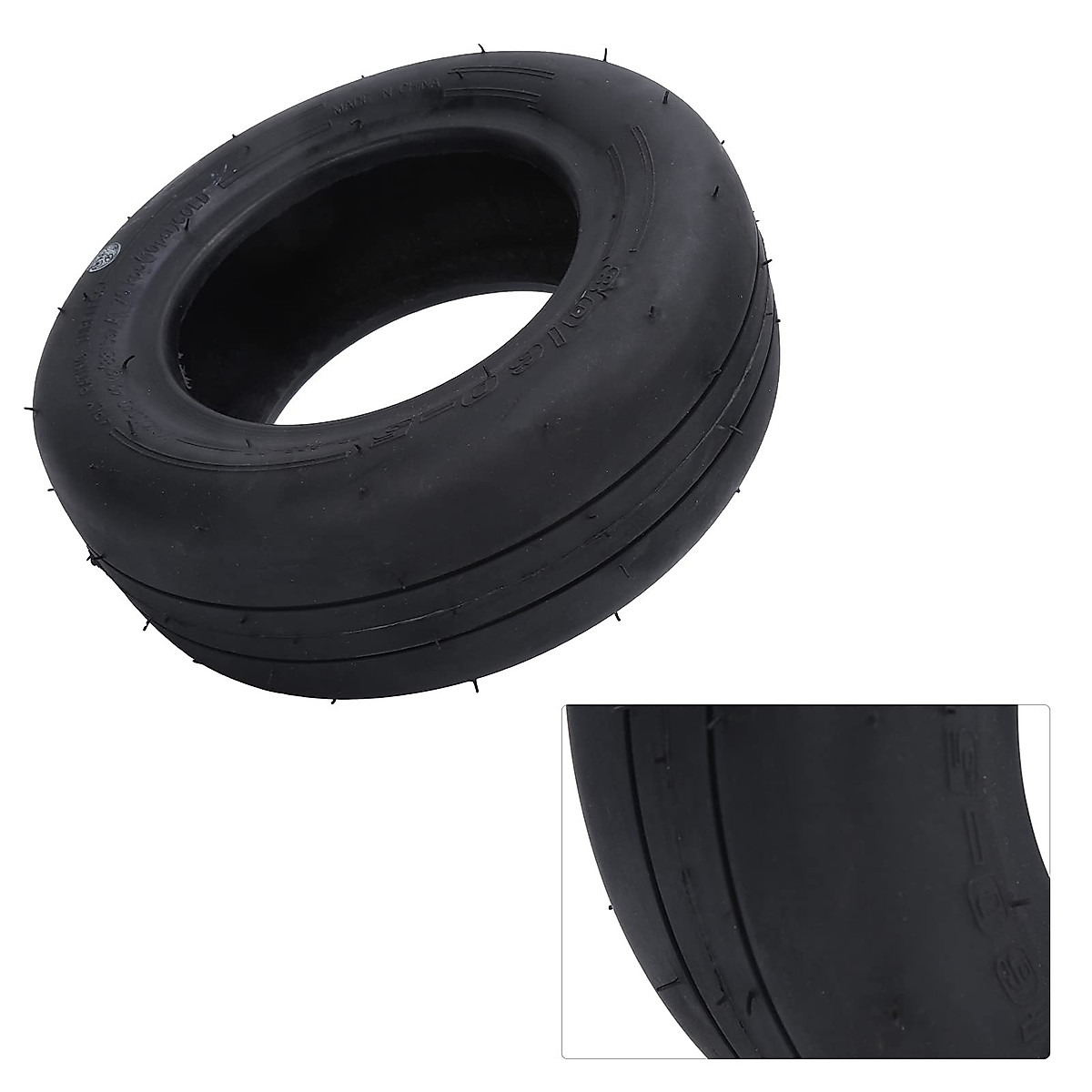 Vacuum Tire, 80/60‑5 Vacuum Tubeless Tire Tyre Fit for Ninebot Electric Scooter Go Karts ATV Replacement Electric Car Scooter Supplies