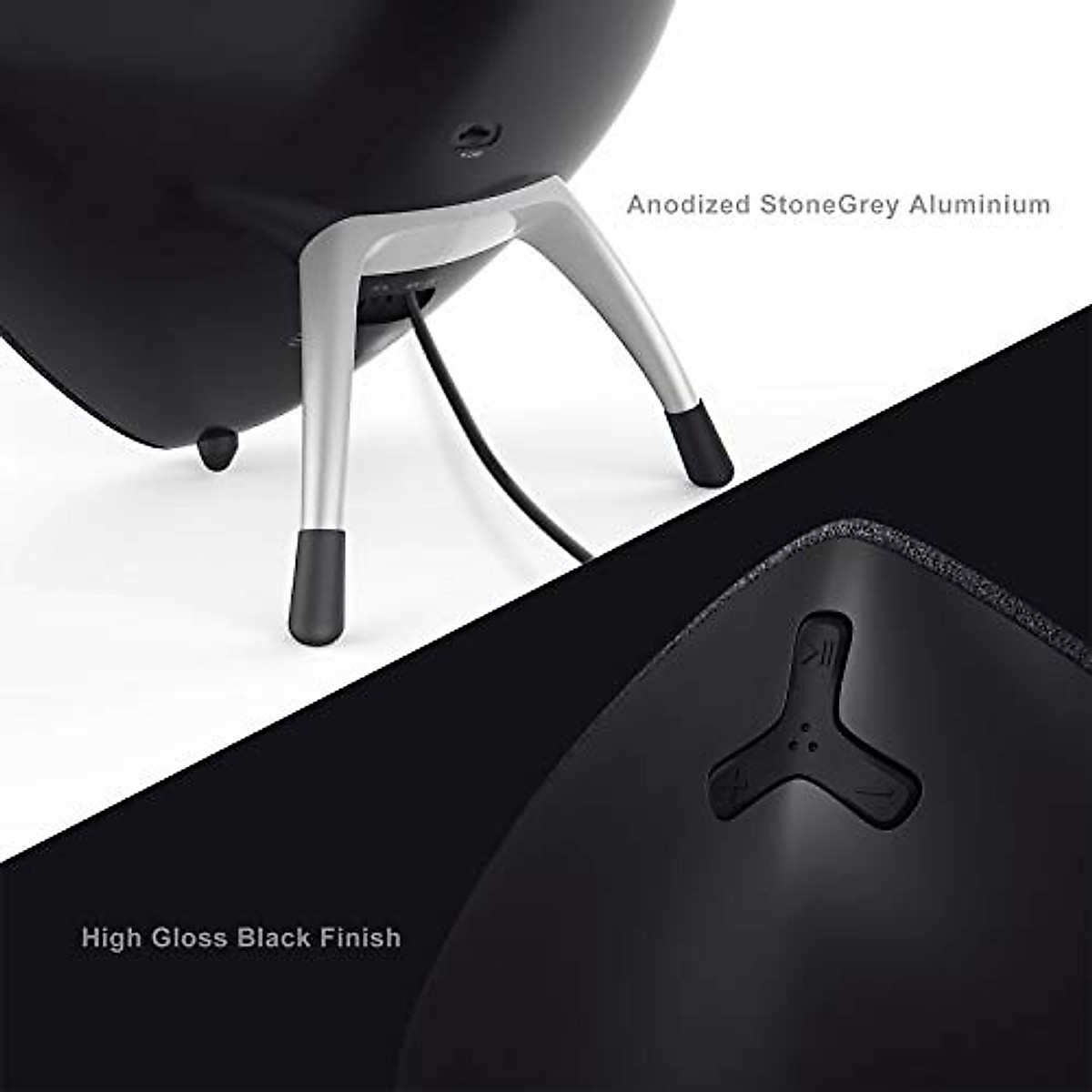 ASIMOM Bluetooth Speaker for Home, 45W (60W Peak) AC Powered Bluetooth Speaker with Loud Bass, Wireless Stereo Pairing, Built-in Mic, for Home, Office and Gift