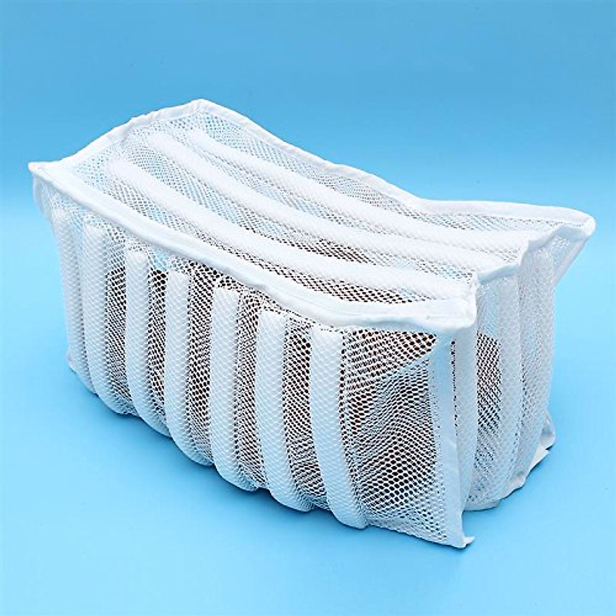 TanQiang Zippered Laundry Footwear Mesh Wash Bag Sneaker Washer Dryer White Shoes Clothes Washing Bag Home Cleaning Storage Tool Supplies