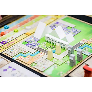 World Wonders Strategy Board Game by Arcane Wonders – Build Iconic Landmarks, Compete Strategically, for 1-5 players and Ages 14+