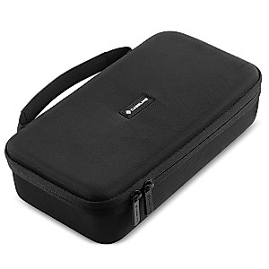 caseling Hard Case fits Mangroomer Ultimate Pro Back Hair Shaver Lithium Max Back Shaver with Power Supply and The Other Shave Head Blade