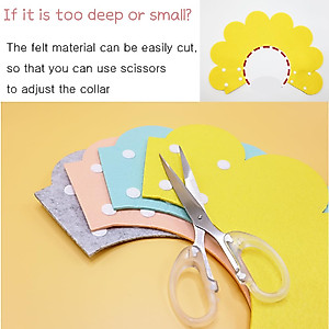 【4PCS】 Soft Cat Cone Collar,Adjustable Protective Collars for Pet Cat,Recovery cat E Collar, Anti-Bite Lick Wound Healing Soft cat Cones to Stop Licking cono para perro Cone for cat Cone Soft (M)