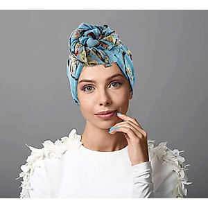 GERINLY Scarfs for Women Lightweight Birds Florals Scarves for Summer Outfits Accessories Head Wear Shawl