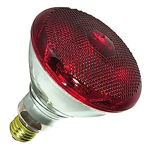 Satco S4751 Medium Light Bulb in Bronze/Dark Finish, 5.31 inches, 1 Count (Pack of 1), Red Heat