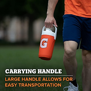 Gatorade Half Gallon Cooler Jug, Sports Hydration Jug, BPA-Free, 64oz, Double Wall Insulation​