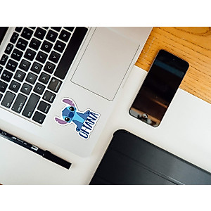 Stitch Caroon Stickers(100pcs) Waterproof Vinyl for Waterbottle Laptop Luggage Car Motorcycle Bicycle Fridge DIY Styling Vinyl Home