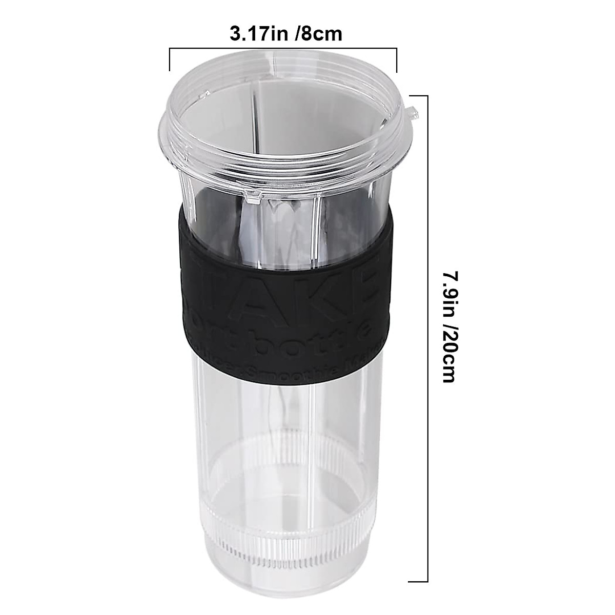 Joyparts 20oz Sport Cup with Flip Top To-go Lid Replacement Parts for Magic Bullet 250w Blender (MB 1001)