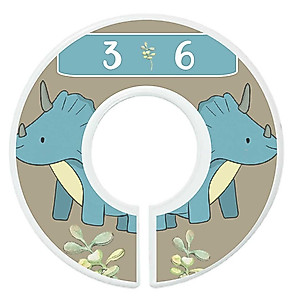 Mumsy Goose Baby Boy Clothes Dividers Nursery Closet Dividers Dinosaurs