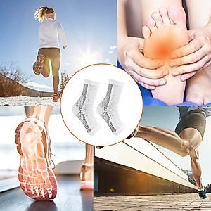 SootheSocks, Ankle Brace Compression Support,Neuropathy Socks,Soothe Socks for Neuropathy Pain,Foot Brace for Injury Recovery, Joint Pain and More,Soothe Socks Arch Support for Women & Men…