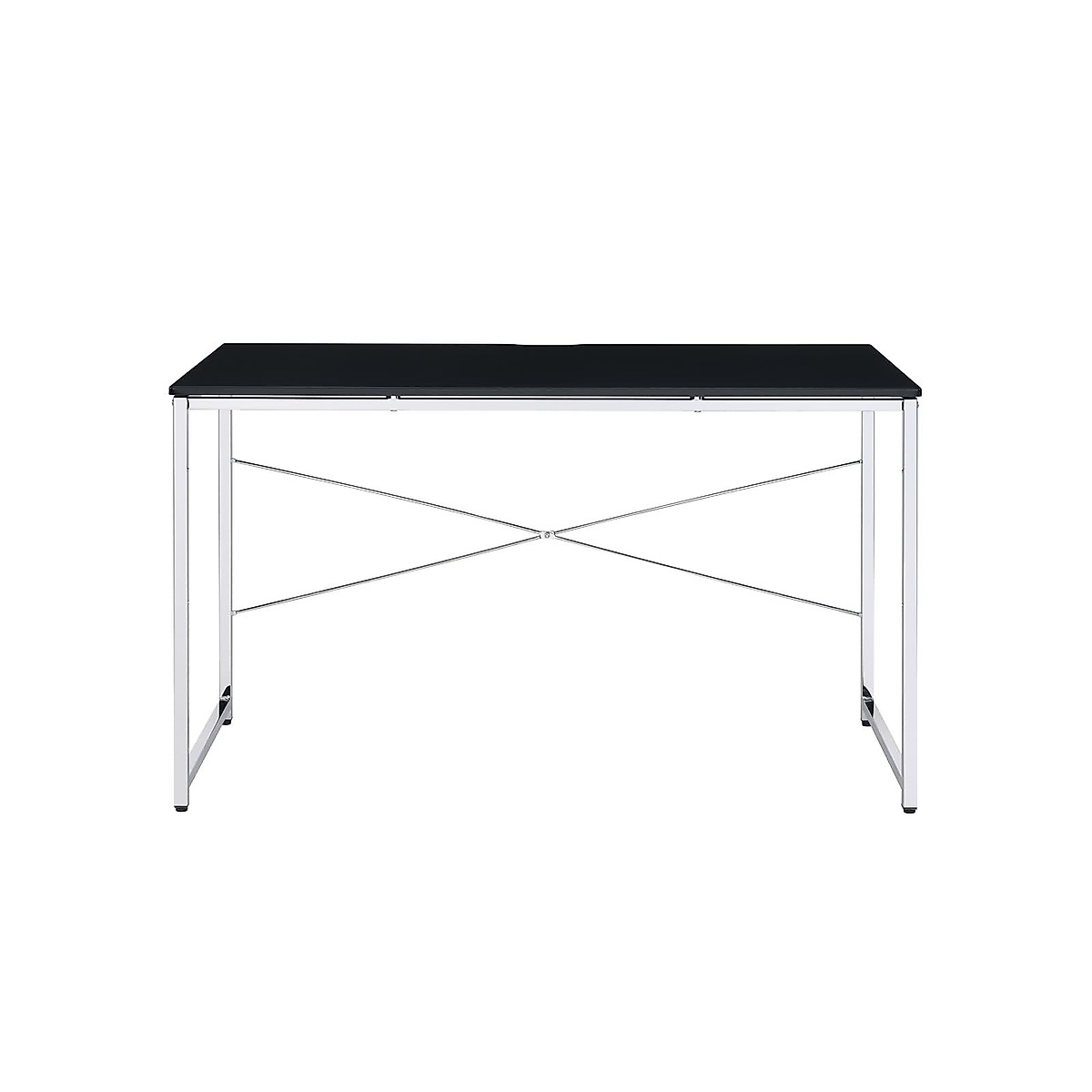 Daesar Writing Computer Desk, Black Finish Wood